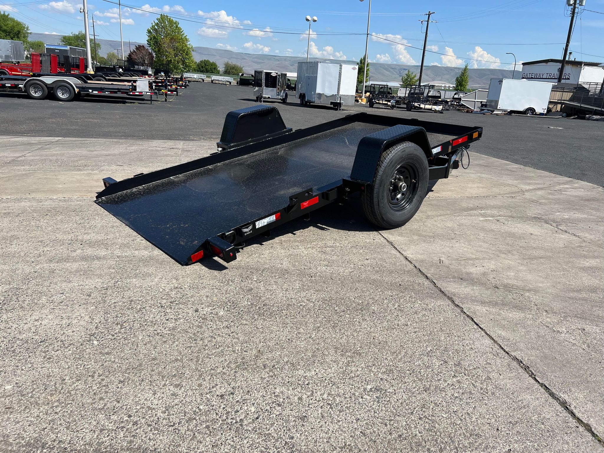 2023 Eagle 6 x 12 Full Tilt Trailer | Gateway Materials & Trailers