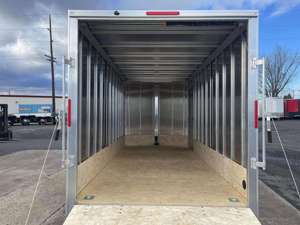 2025 Alcom 7 x 16 EZ Hauler Enclosed Trailer **Aluminum Construction ...