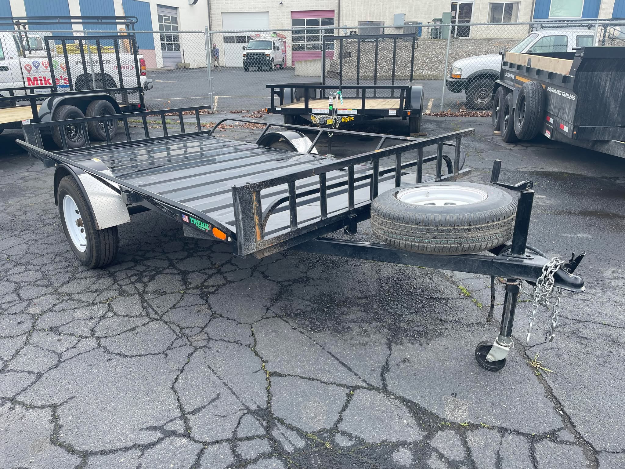 2010 Etrekk 64″ x 10′ Utility Trailer **USED** | Gateway Materials ...