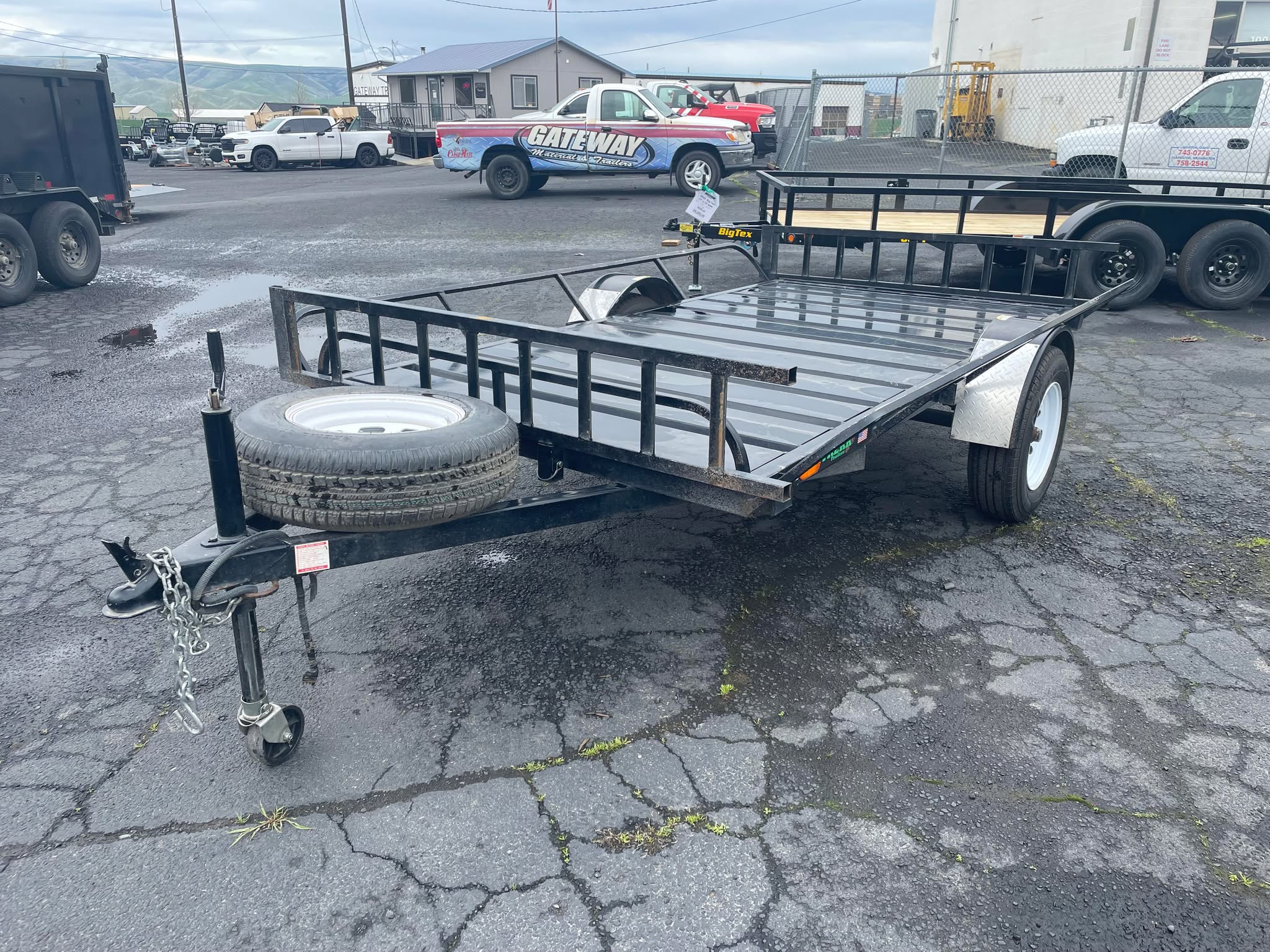 2010 Etrekk 64″ x 10′ Utility Trailer **USED** | Gateway Materials ...