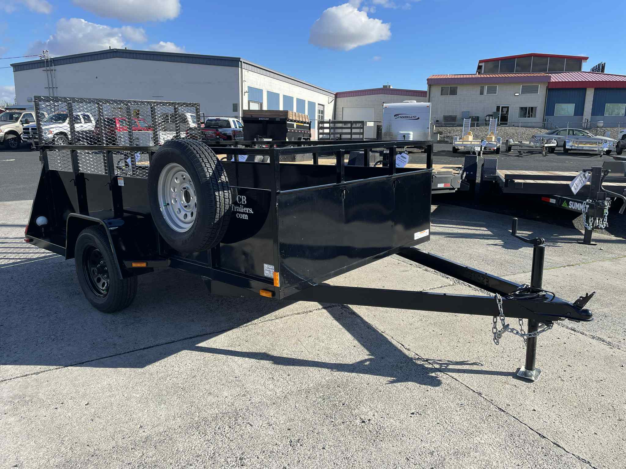 2021 C&B 6 x 10 Utility Trailer **USED** | Gateway Materials & Trailers